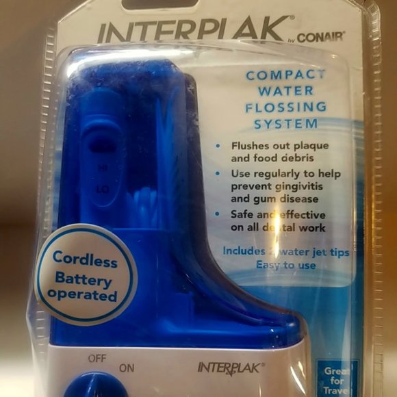 CONAIR | Bath | Conair Interplak Compact Cordless Dental Water Floss ...